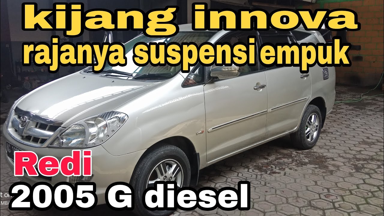 kijang innova 2005 diesel tipe G - YouTube