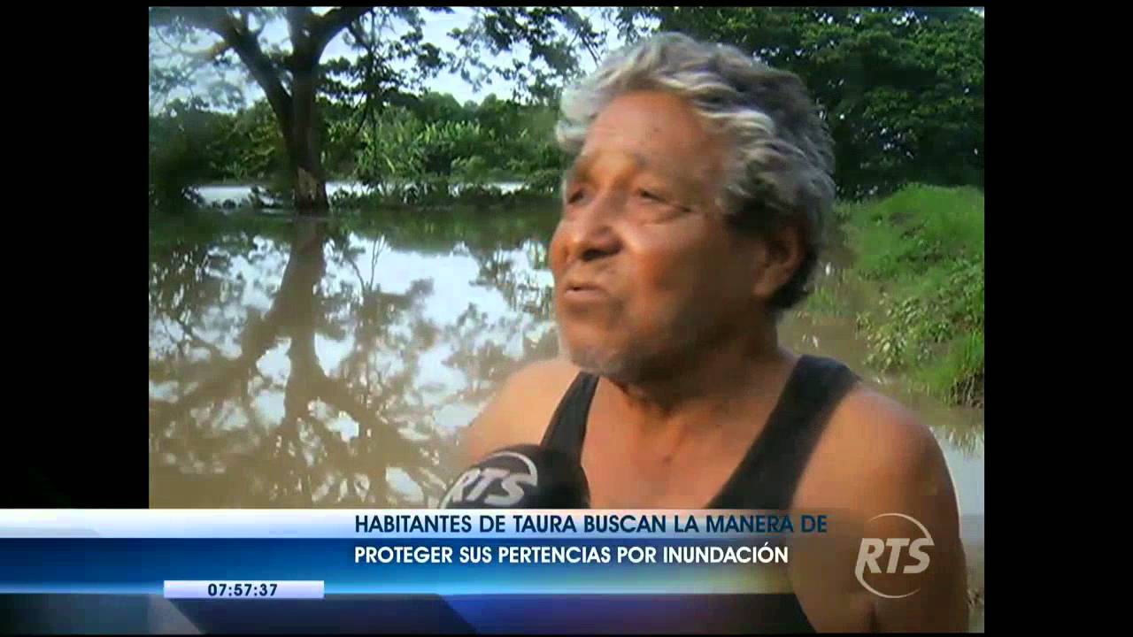 Desbordamiento del río Bulubulu en Taura - YouTube