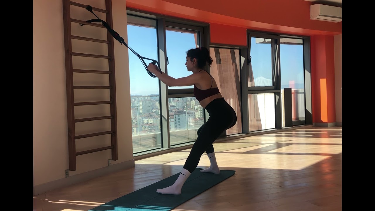 TRX SIDE LUNGE - YouTube