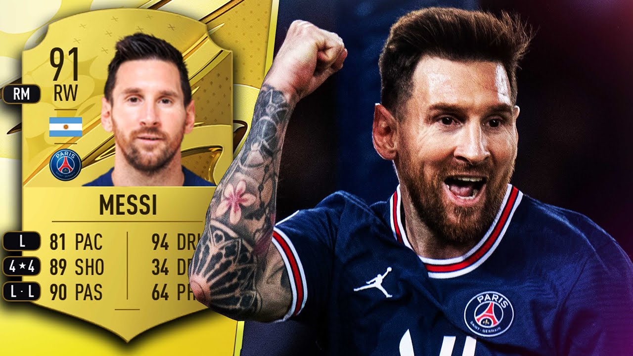 This Card is TOP TIER! 🐐 91 Lionel Messi Player Review! FIFA 23 ...