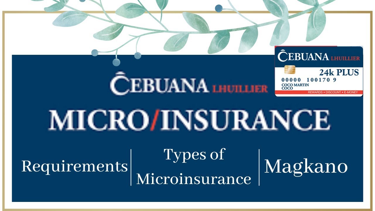Microinsurance of Cebuanna Lhuillier for Insurance Month! - YouTube