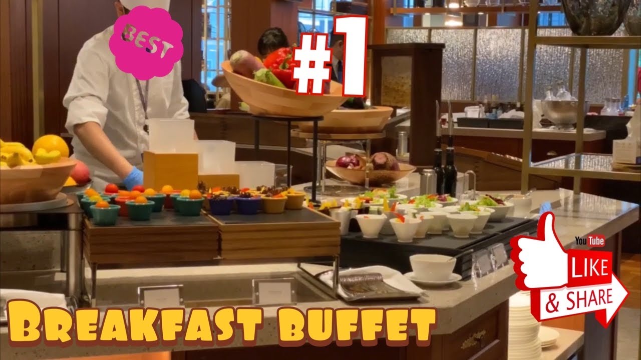 Breakfast Buffet at Hyatt Regency Yokohama🇯🇵 - YouTube