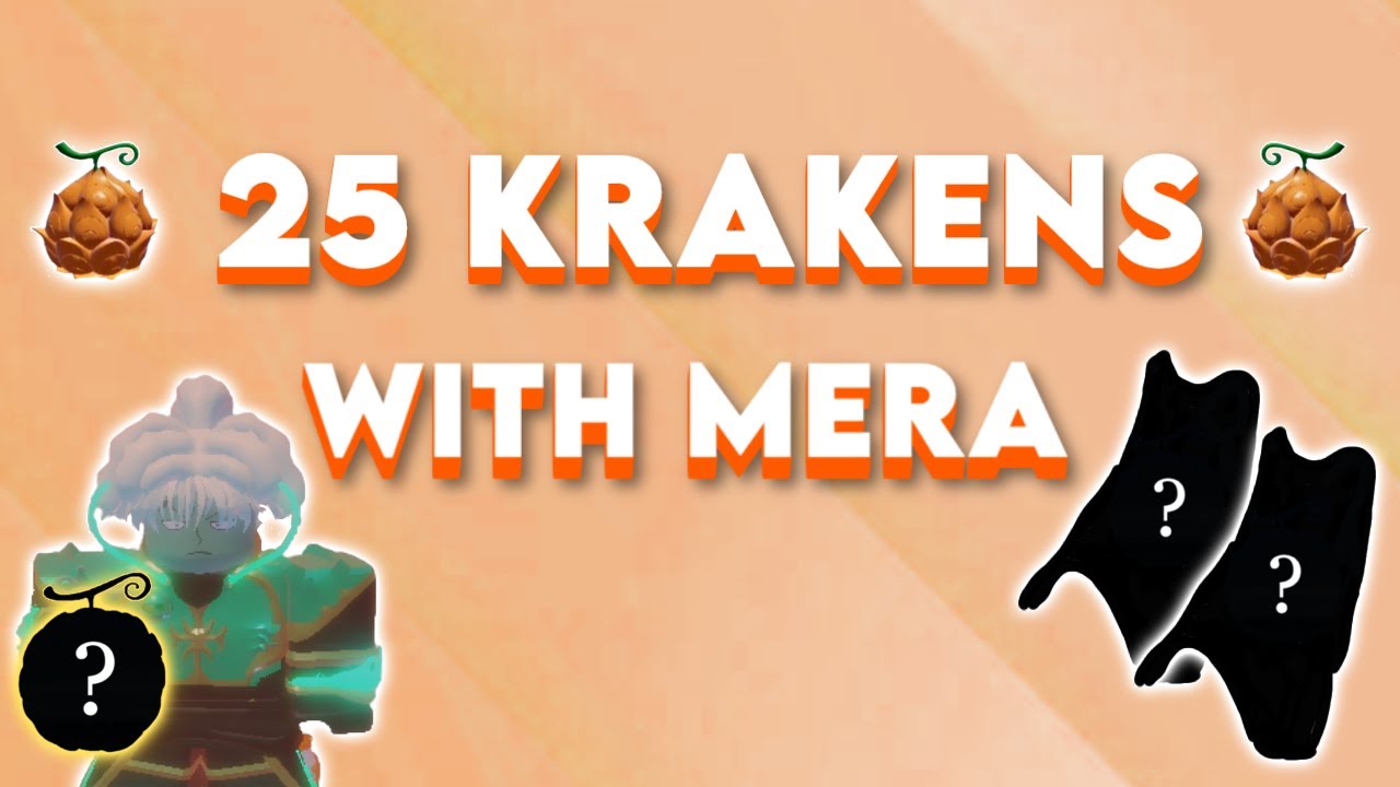 Farming almost 25 KRAKENS with MERA [GPO] - YouTube