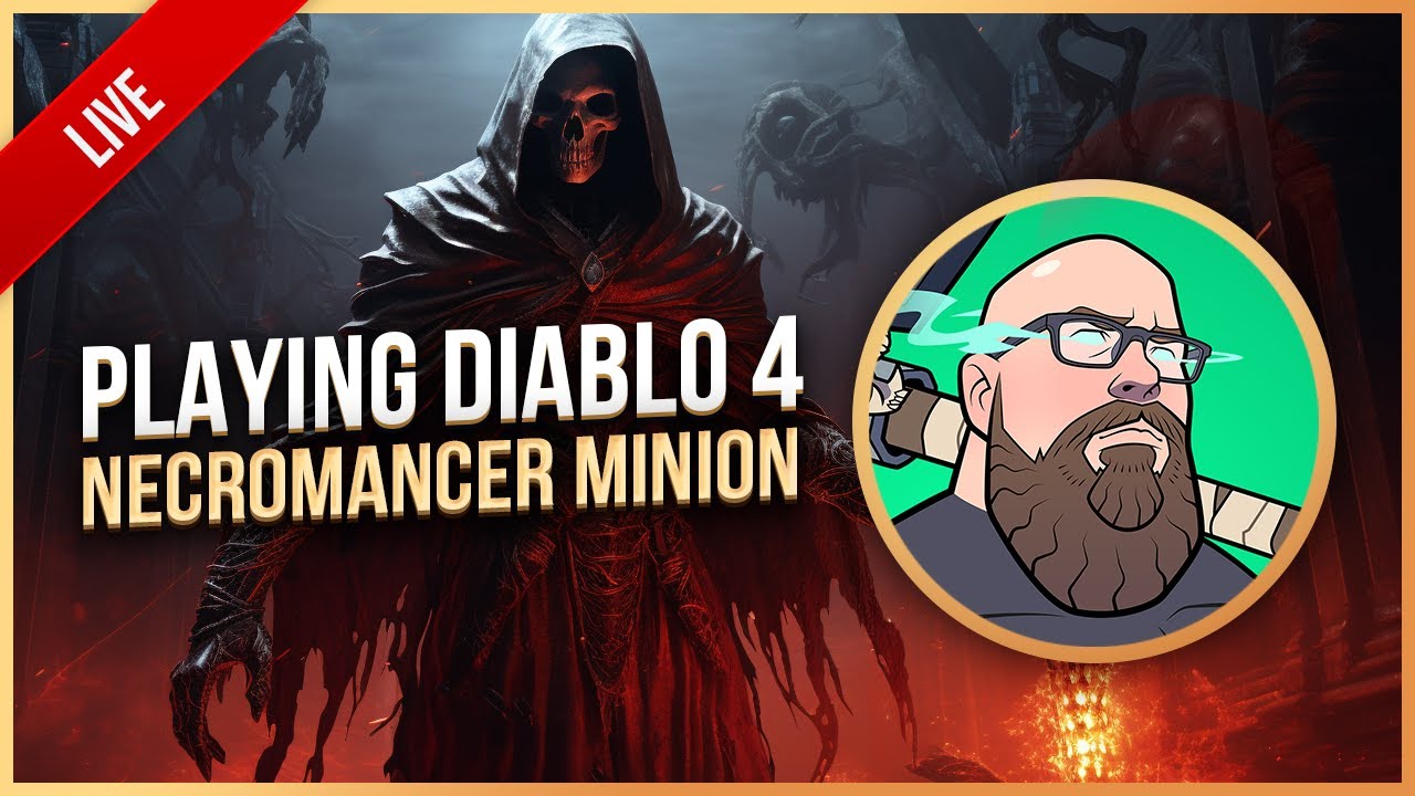100 Shadow Minion Necromancer #DiabloPartner | Diablo IV| Live Gameplay ...