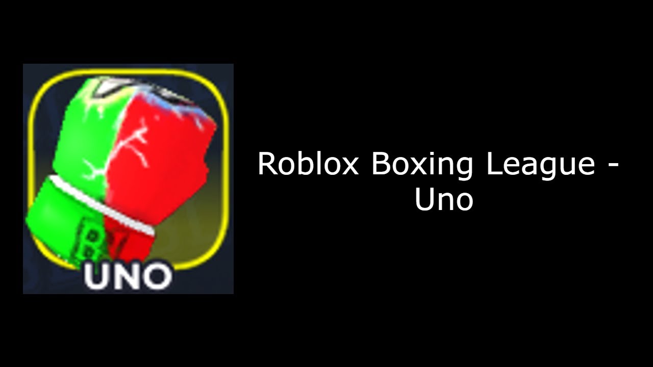 UNO CLASS A Glove (Stats) | Roblox Boxing League - YouTube