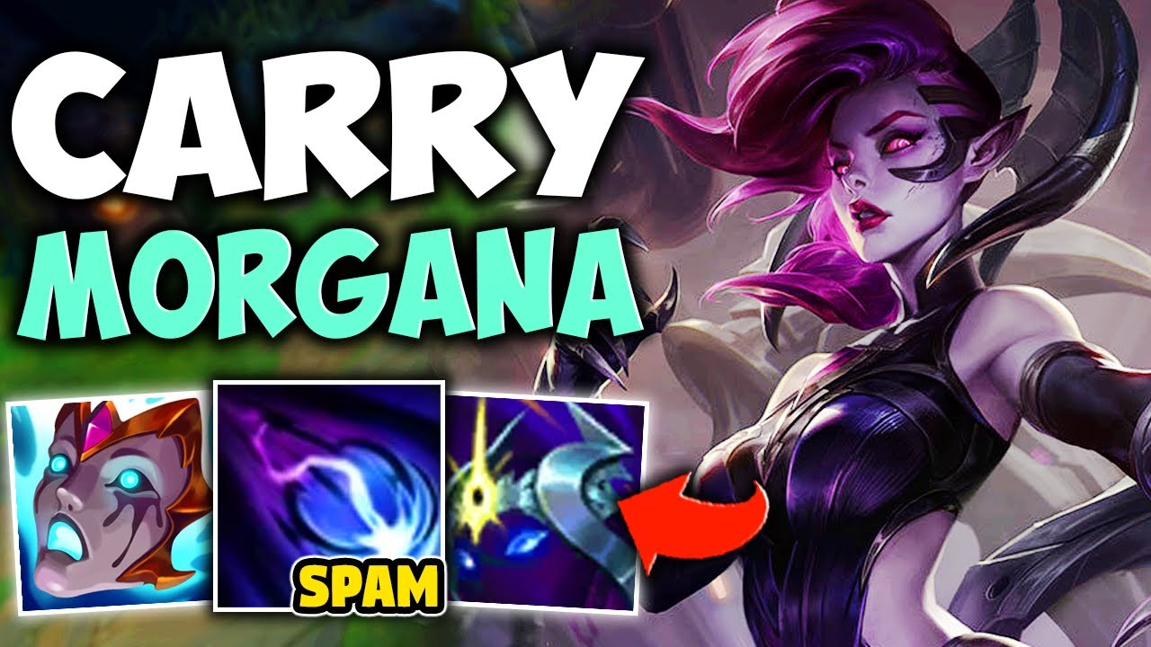 THIS CARRY MORGANA BUILD PUTS MY SOLO QUEUE TEAMMATES ON MY BACK ...