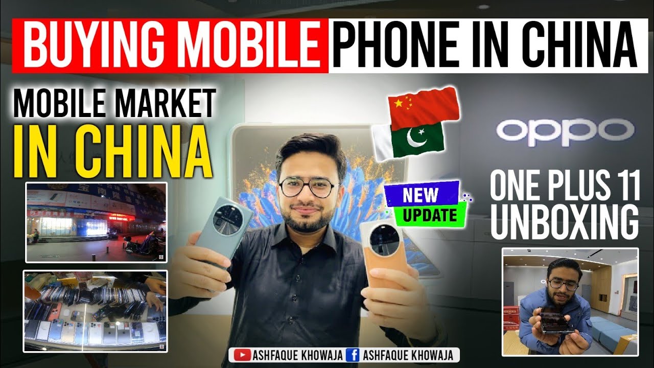 Buying Mobile Phone in China - One Plus 11 Unboxing - Mobile Market in ...