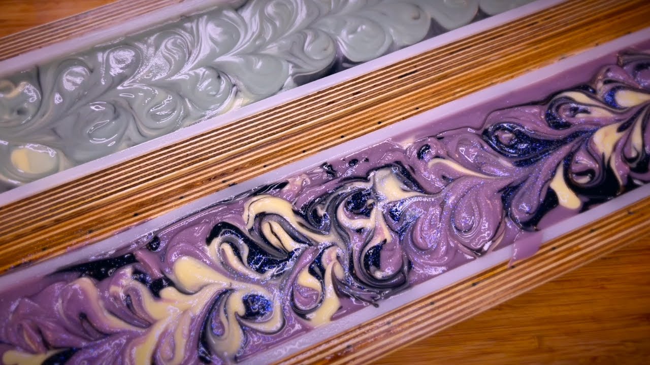 Making a Double Soap Batch - tips to save time - YouTube