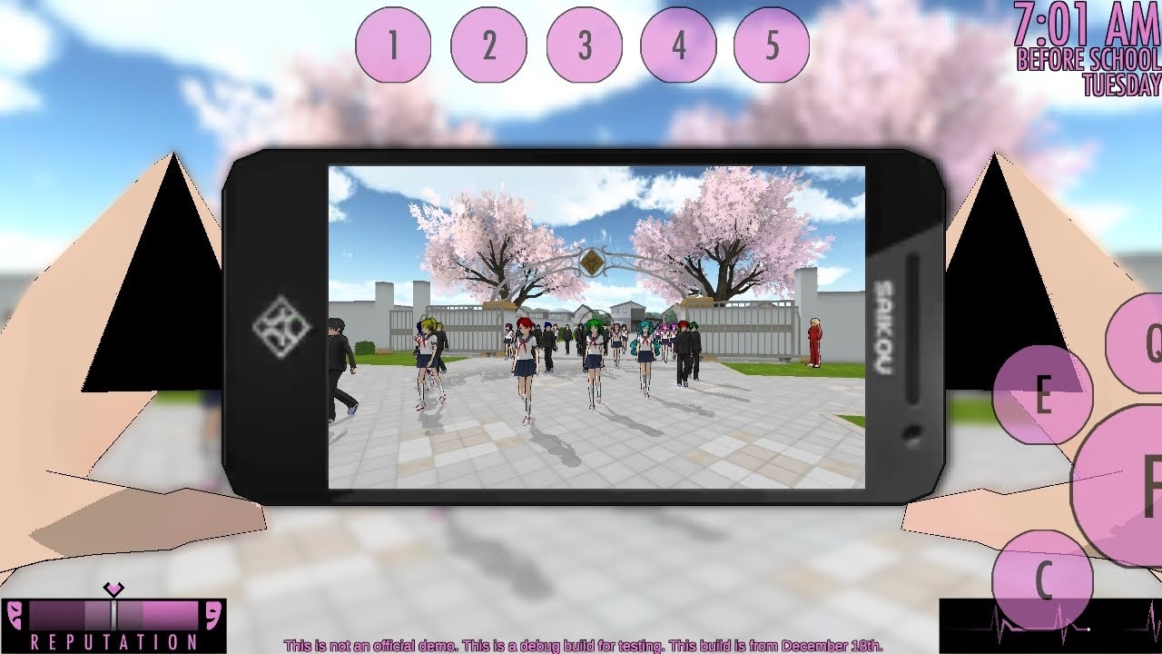 tuto de como tomar photo panties en Yandere Simulator Port Android ️ ...