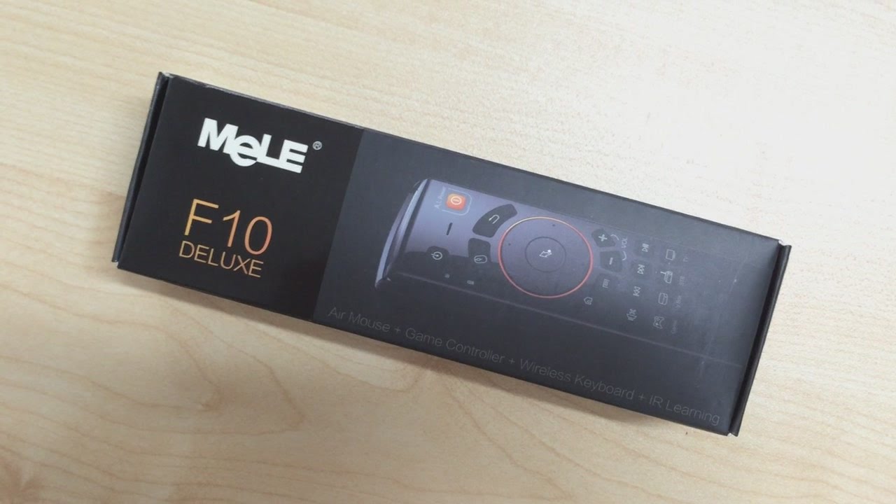 Unboxing - MeLE F10 Deluxe New Air Mouse Wireless Keyboard with IR ...