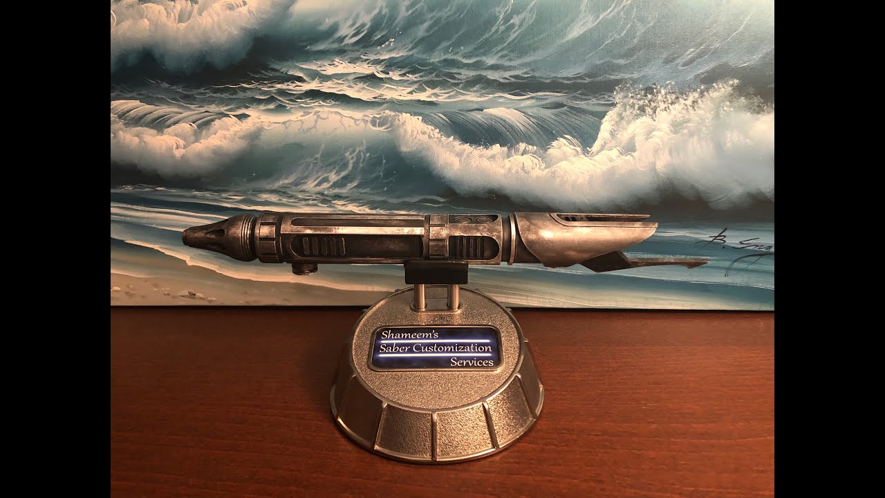 "Steel Claw" Custom SF ASP Lightsaber Prizm RGB - YouTube