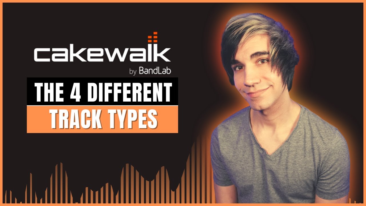 Cakewalk Tutorial | BandLab | The 4 Different Track Types - YouTube