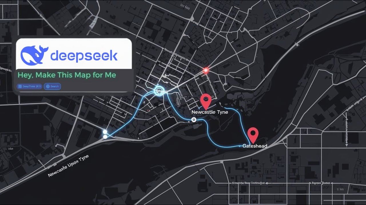 How DeepSeek AI Helped Me Create Maps in a seconds - YouTube