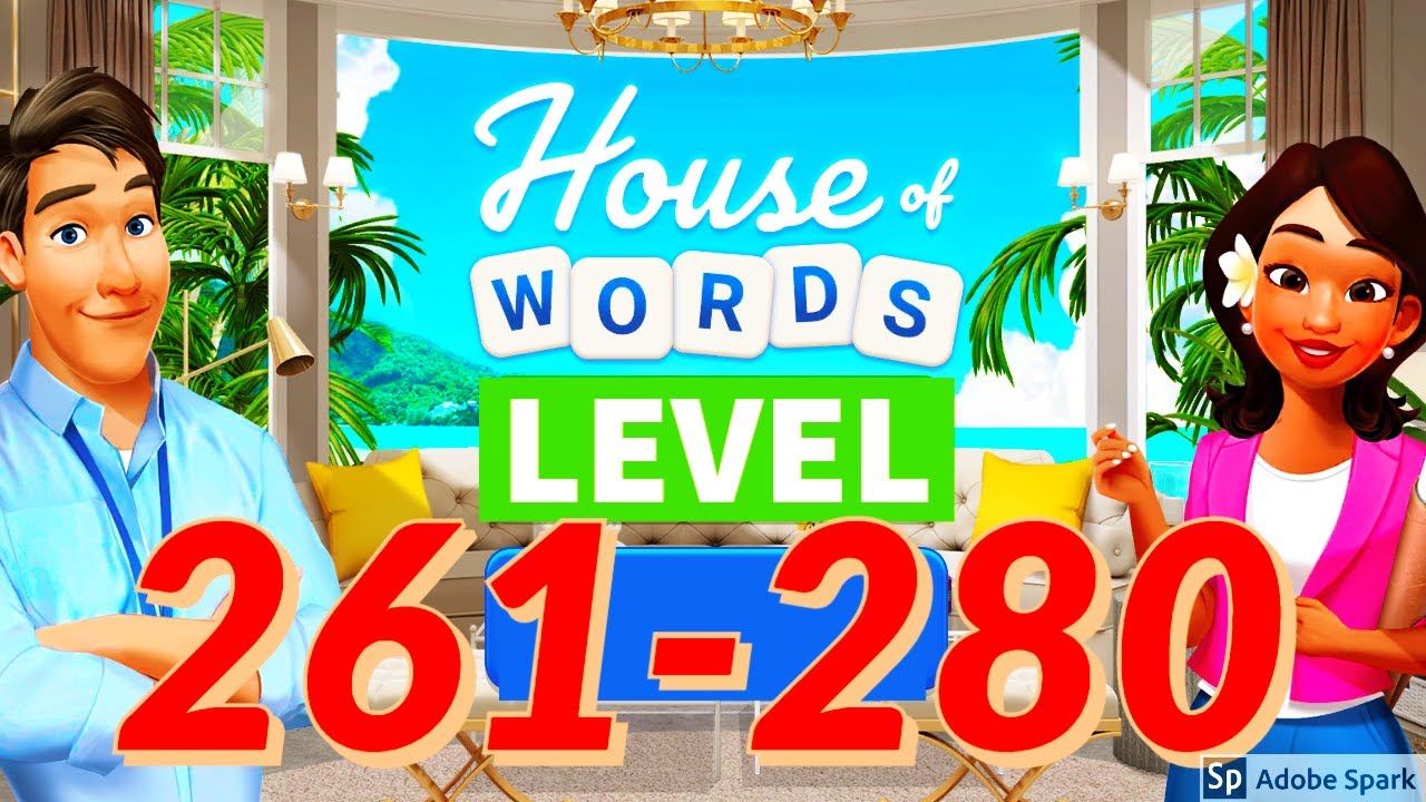 HOUSE OF WORDS (Design Home) level 261-280 gameplay android ios new ...