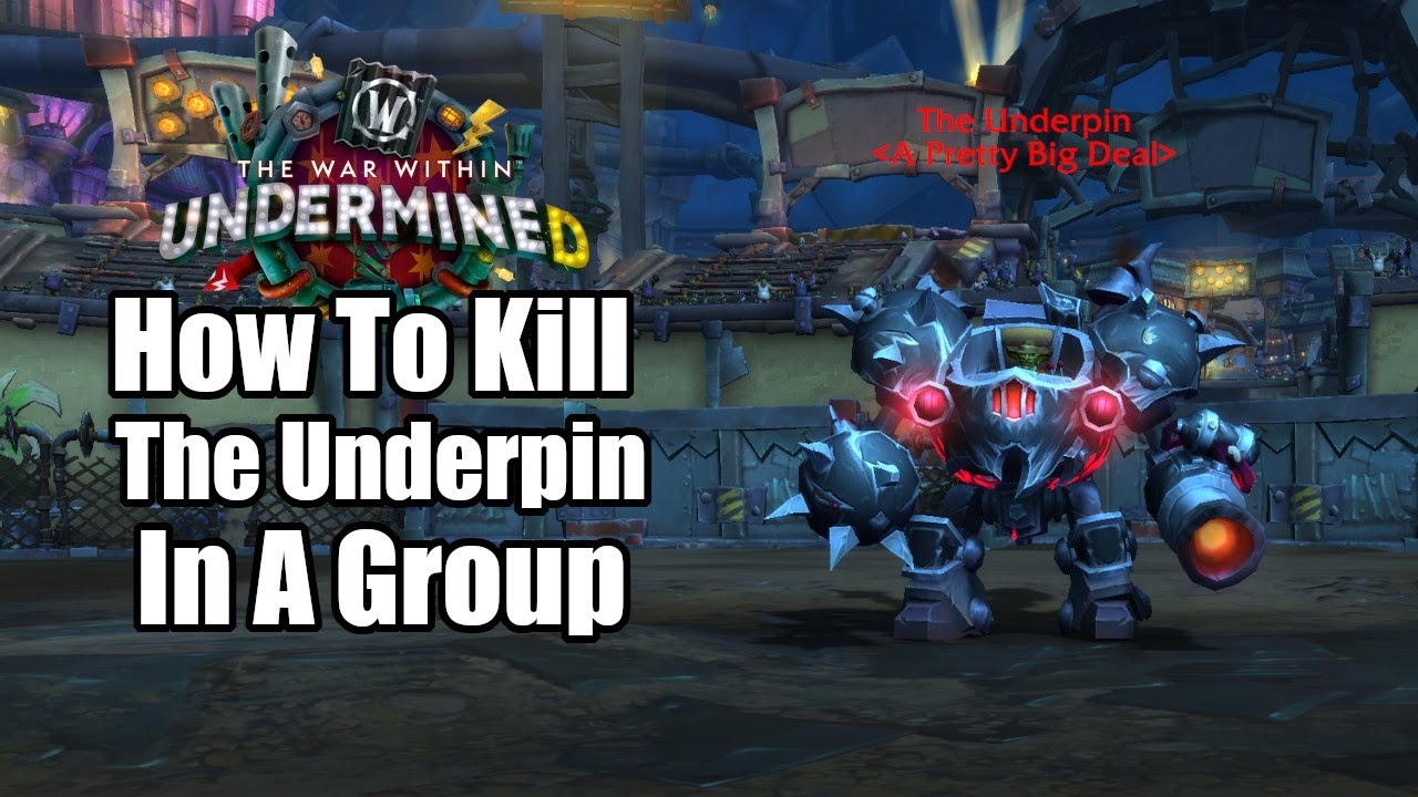 How To Defeat The Underpin in ? in A Guild Group - YouTube