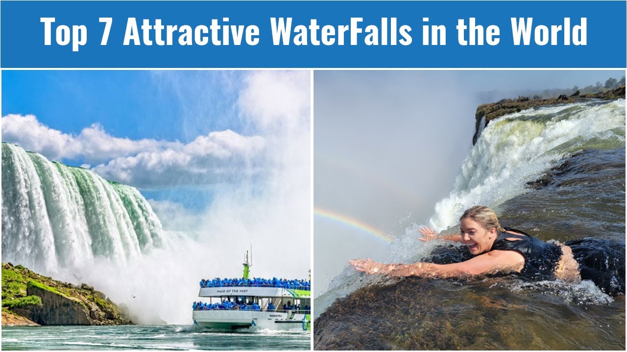 Top 7 Amazing Waterfalls in the World | Urdu/Hindi - YouTube