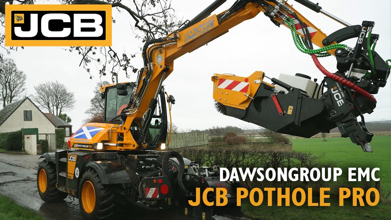 JCB Pothole Pro Testimonial with DawsonGroup EMC - YouTube
