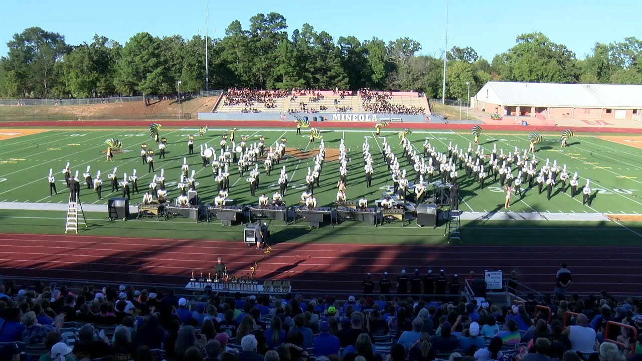 Tyler Junior College Apache Band - Mineola Marching Festival Exhibition ...