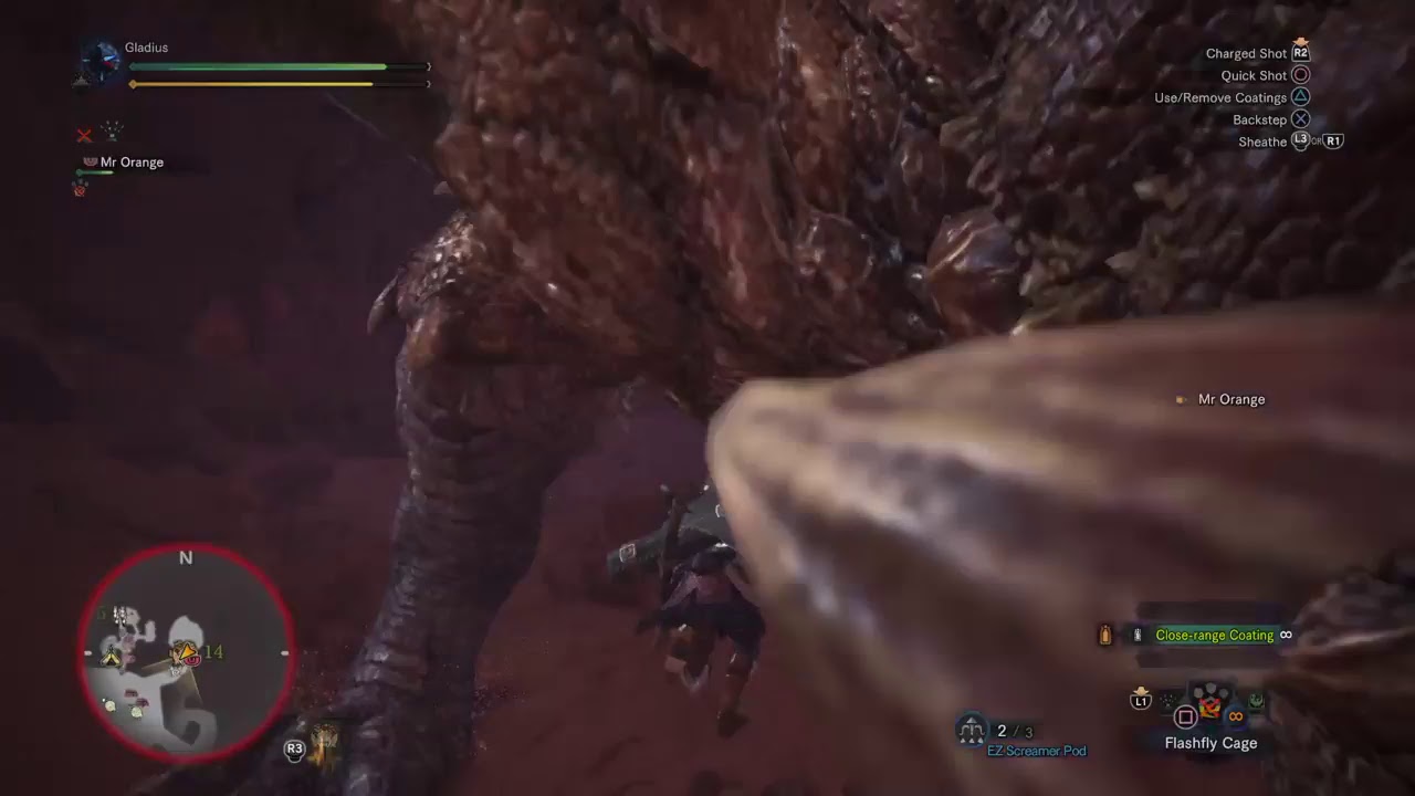 MHW Beta - Diablos Solo Bow - YouTube