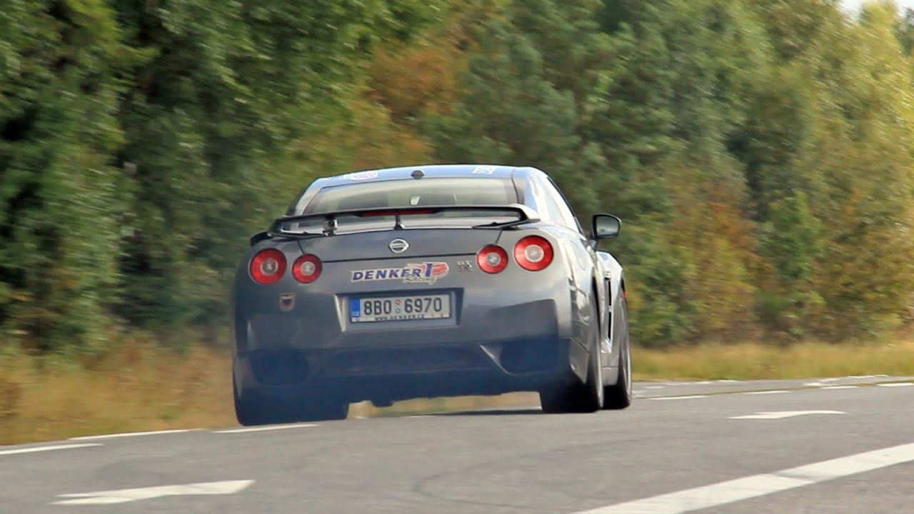 Modified Nissan R35 GT-R by Denker Racing - Acceleration Sounds! - YouTube