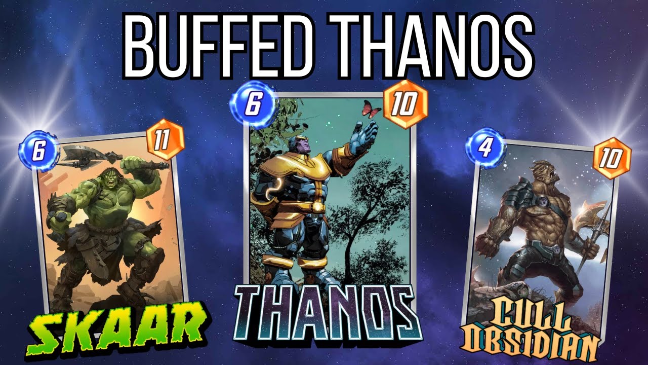 New Thanos Feels Good An Uses Thanos (Marvel Snap) - YouTube