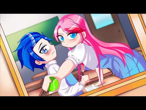 Anna x Alex Love Story - The Hottest Girl In School | Gacha Life x Gacha Club