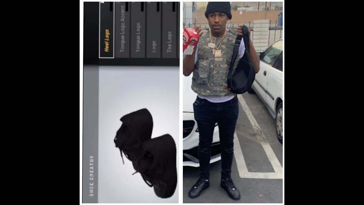 HOW TO MAKE Teejayx6 BLACK AF1 - YouTube