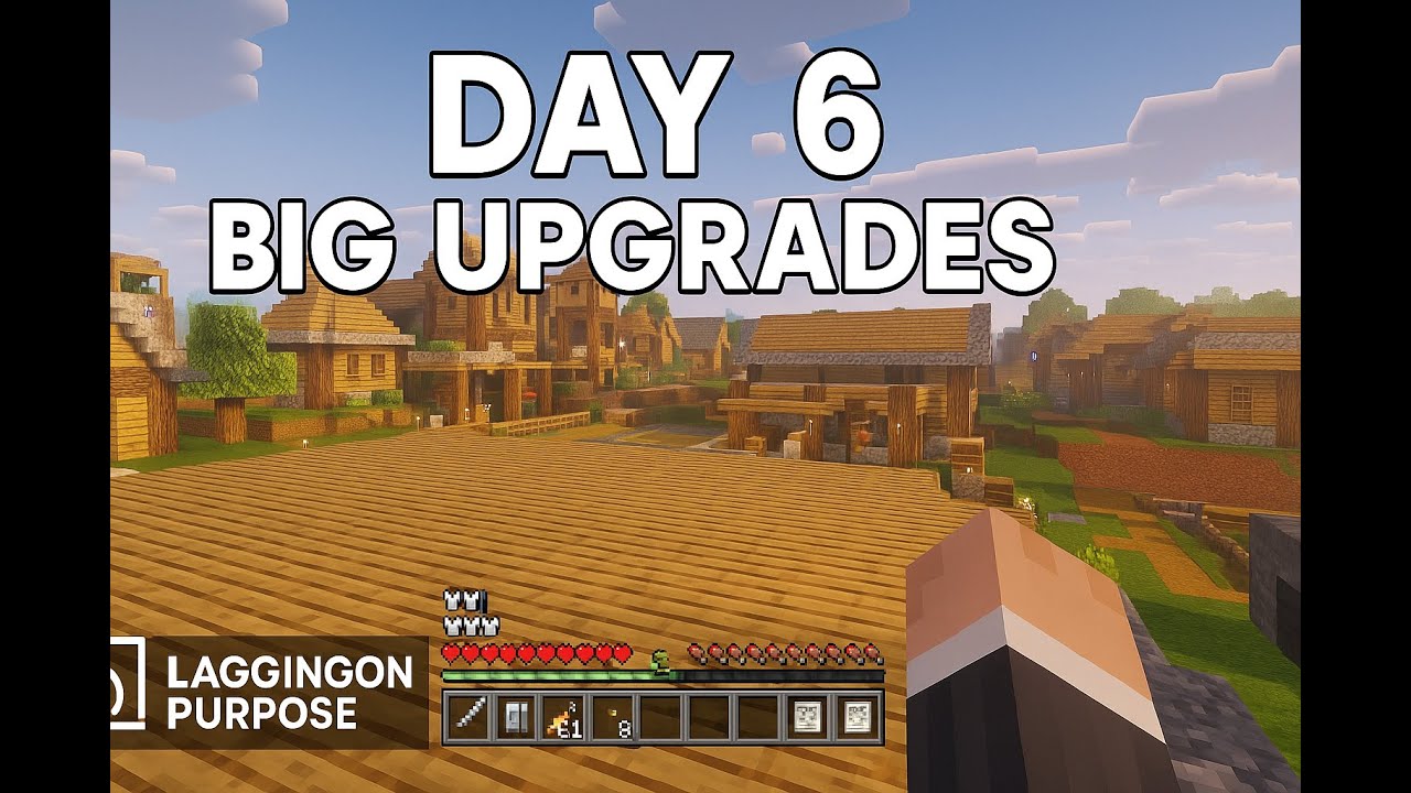 Day 6: Upgrading My MineColonies Town & Building the Smeltery (Better ...