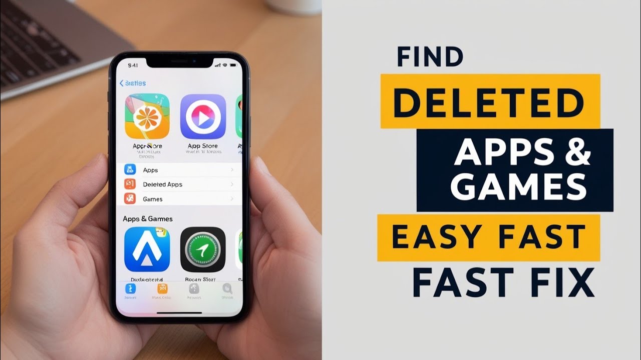 How to Find All Deleted Apps & Games on Play Store Fix- Easy Fast - YouTube