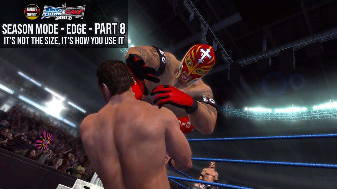 WWE SmackDown vs. RAW 2007 Season Mode Part 8 - It's Not the Size, It's ...