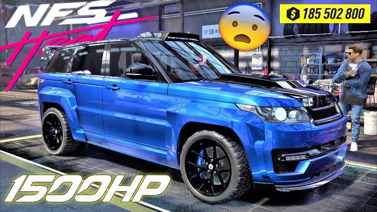 NFS Heat custom Land Rover 1500Hp - YouTube