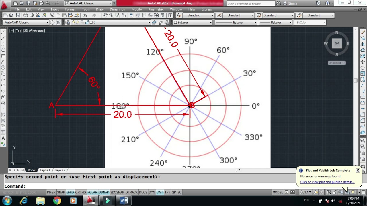 DAY 3 POLAR COORDINATE 2ND EXAMPLE - YouTube