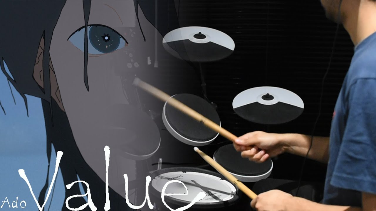 【Value】by Ado - Drum Cover - YouTube