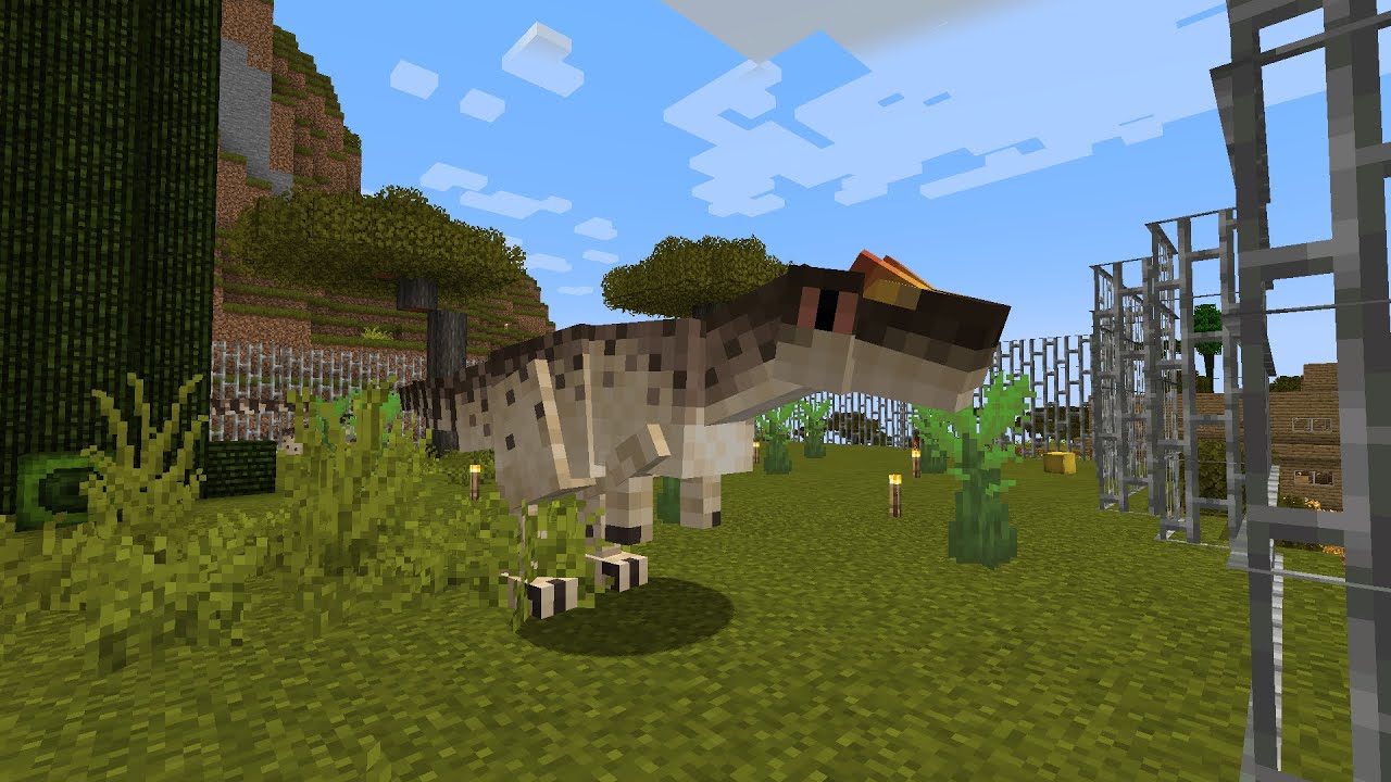 Fossils and Archaeology: Revival - Allosaurus enclosure - YouTube