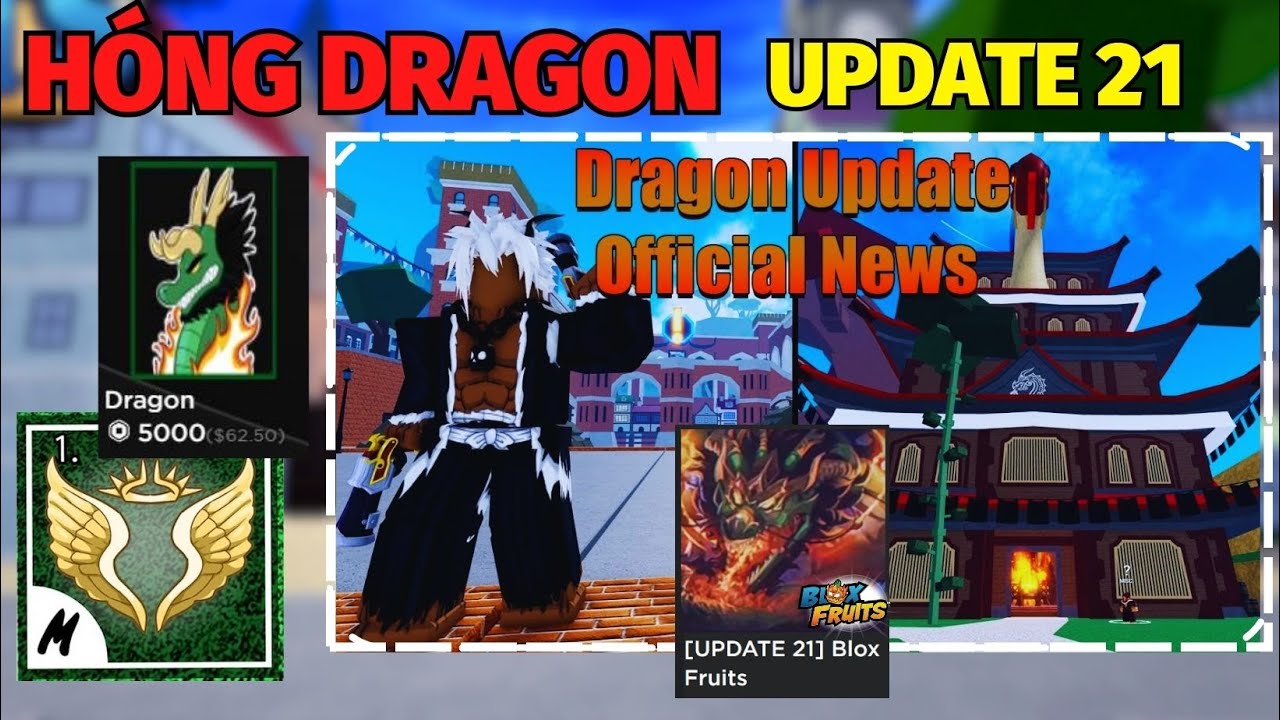 🔴 [ LIVE ] Hóng Ra Mắt DRAGON UPDATE OFFICIAL NEWS Blox Fruits - YouTube