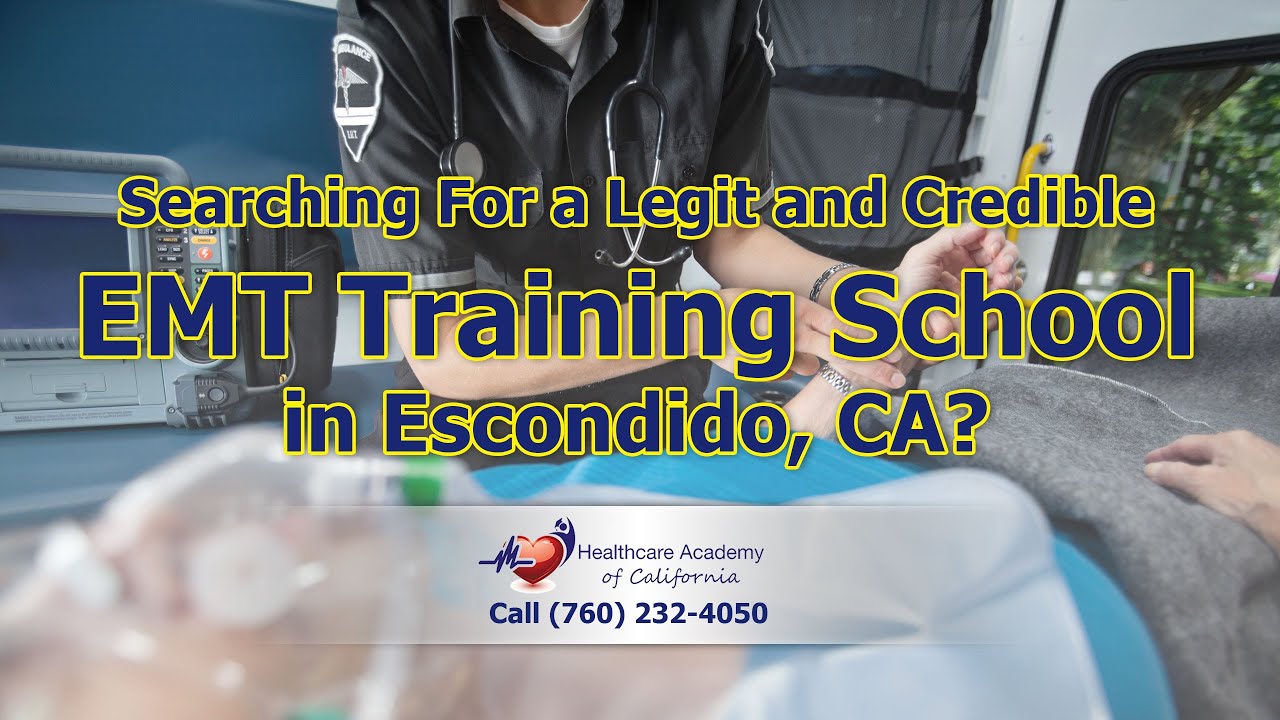 EMT Training Escondido CA - YouTube