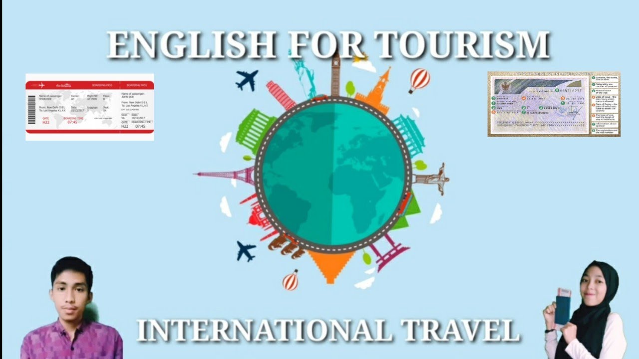INTERNATIONAL TRAVEL || ENGLISH FOR TOURISM - ONLINE STUDY - YouTube