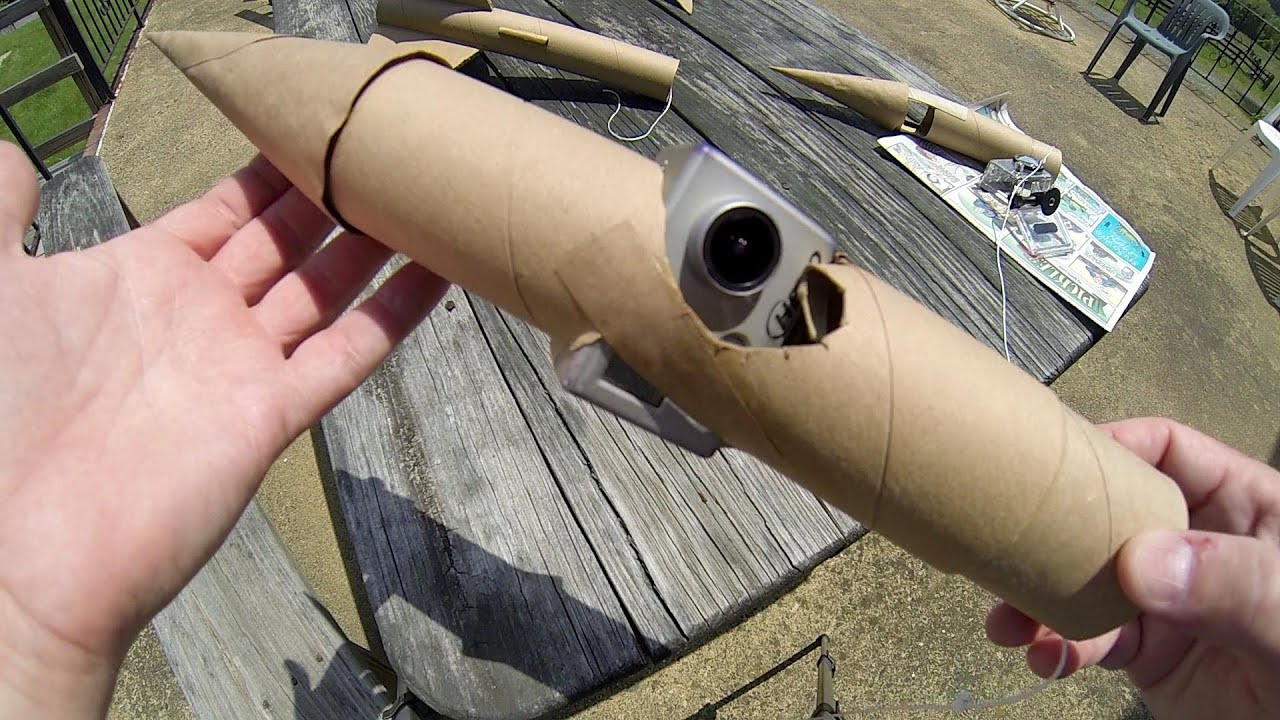 How I Launched A GoPro On A Rocket - YouTube