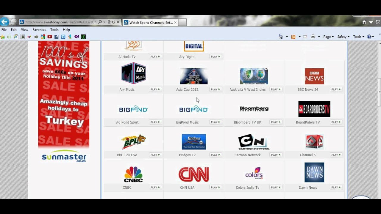 How to watch live Pakistani and Indian tv channels for free - YouTube