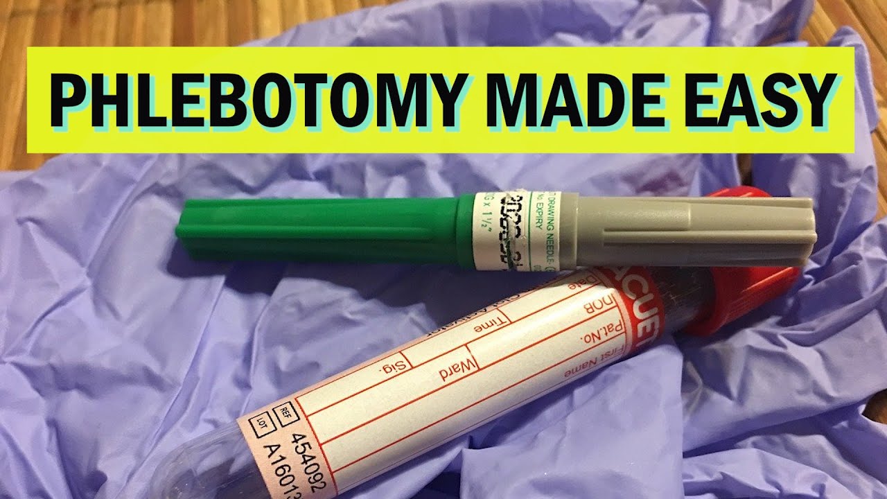 PHLEBOTOMY MADE EASY - YouTube