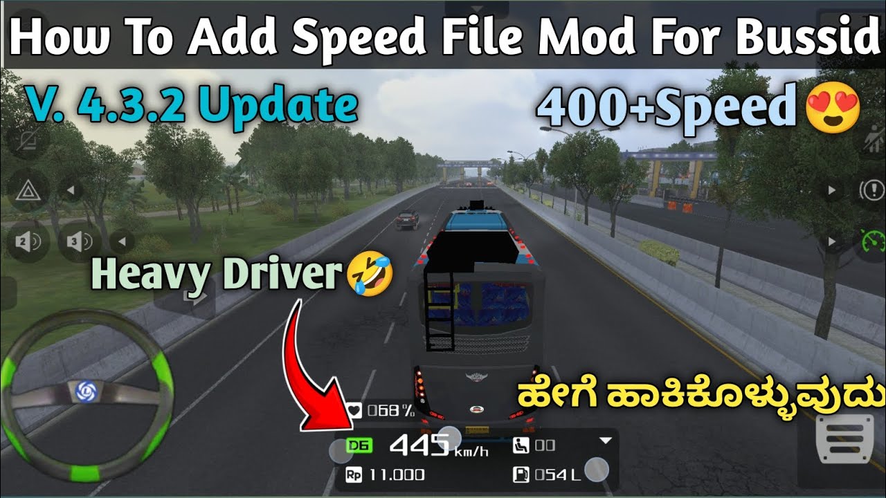 😍How To Download Speed File Mod For Bus Simulator Indonesia V. 4.3.2 ...