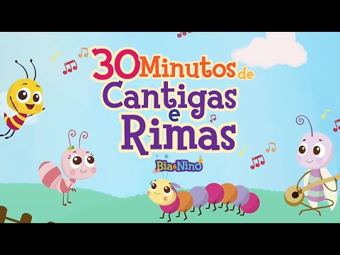 30 Minutos de Cantigas e Rimas ⏰ | Bia&Nino