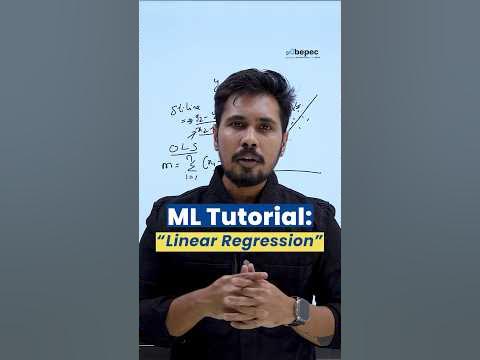 ML Tutorial: Linear Regression #datascience #machinelearning #ai - YouTube