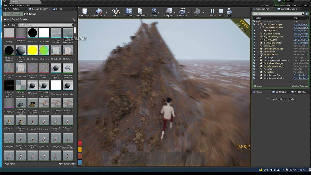 Ultra Dynamic Weather + ESRPG + Brushify - YouTube