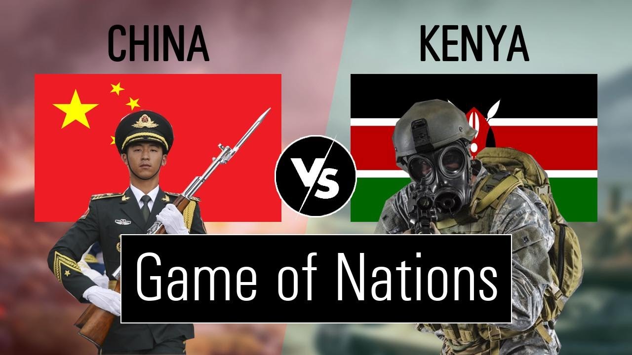 China vs Kenya Military power comparison - YouTube