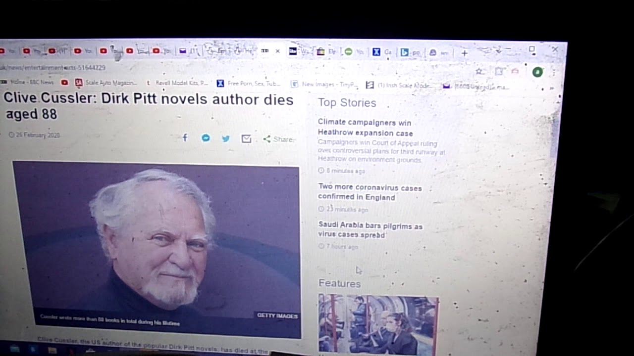 RIP Clive Cussler. 😪😪 - YouTube