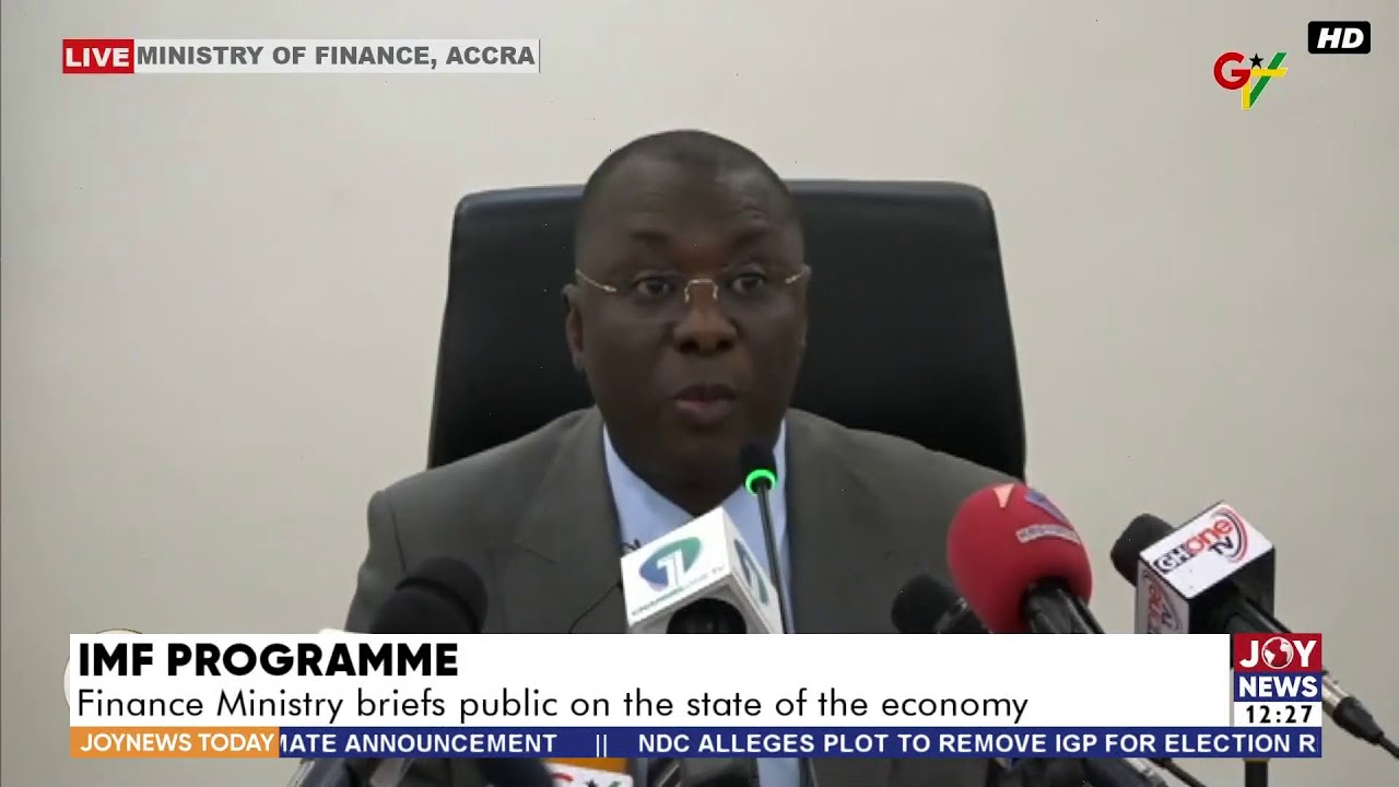 IMF Programme: The Finance Ministry briefs public on the state of the ...