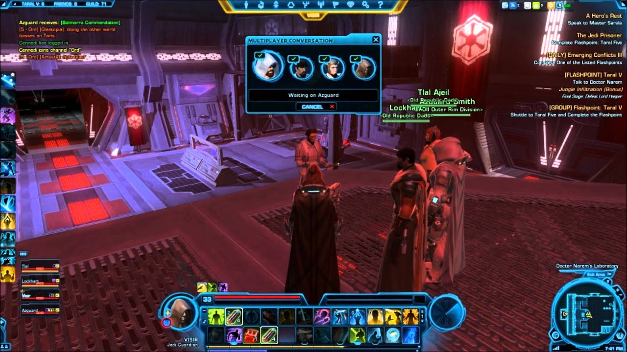 SWTOR: Taral V Flashpoint (Phase I Jedi Prisoner) - Part 5 - YouTube