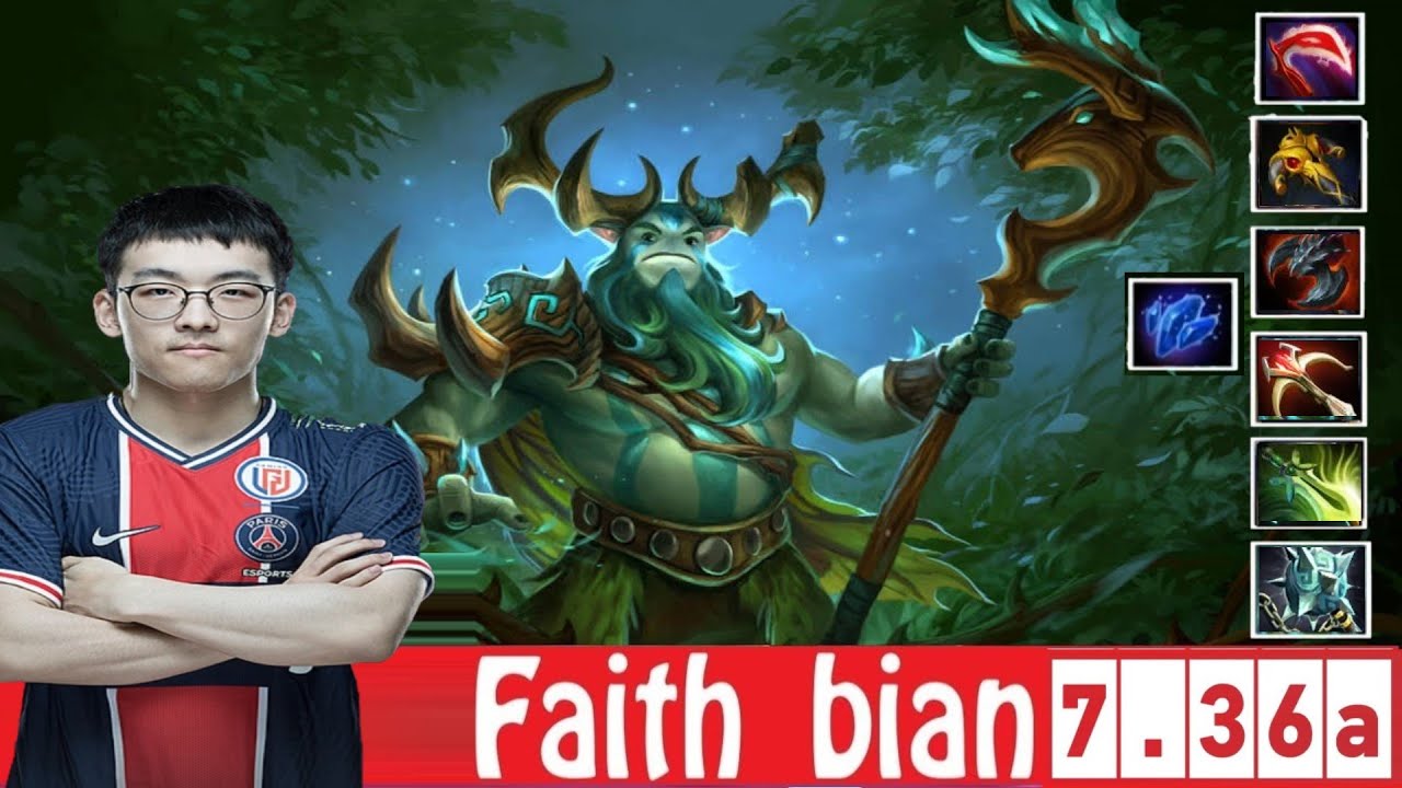 [DOTA 2] Faith_bian the Nature's Prophet [OFFLANE] [7.36a] - YouTube