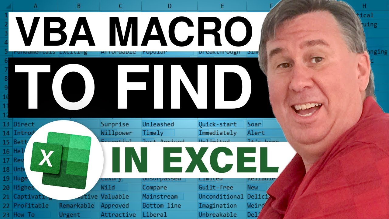 Excel Macro To Find Podcast 1382 YouTube excel-macro-to-find-podcast-1382-youtube